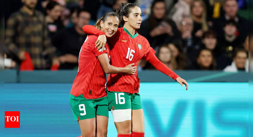 Magnificent Morocco stun Colombia 1-0 to reach Women's World Cup last ...
