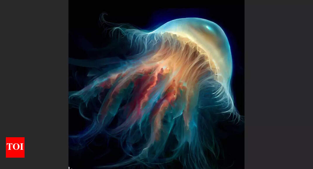 Oldest species of Jellyfish, which lived 500 million years ago ...