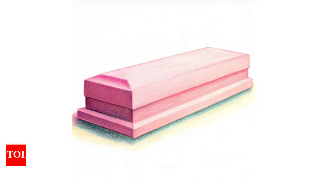 Funeral homes embrace the "Barbiecore" trend with pink-themed coffins ...