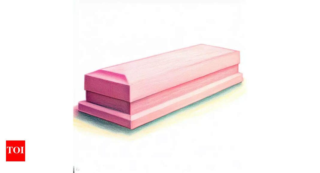 Funeral homes embrace the "Barbiecore" trend with pink-themed coffins ...