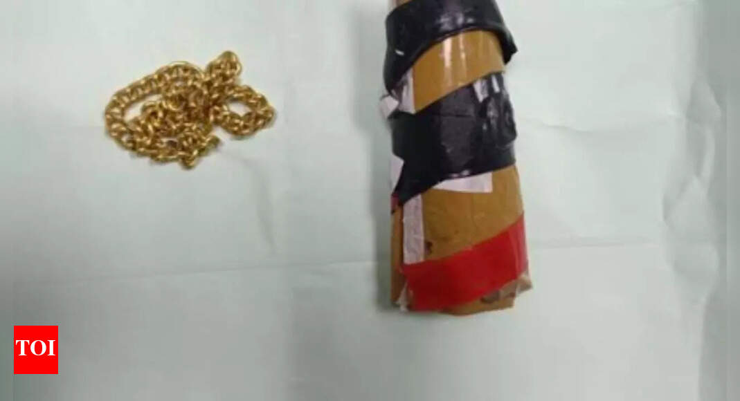 Two Chennai based men caught trying to smuggle gold out from Pune ...
