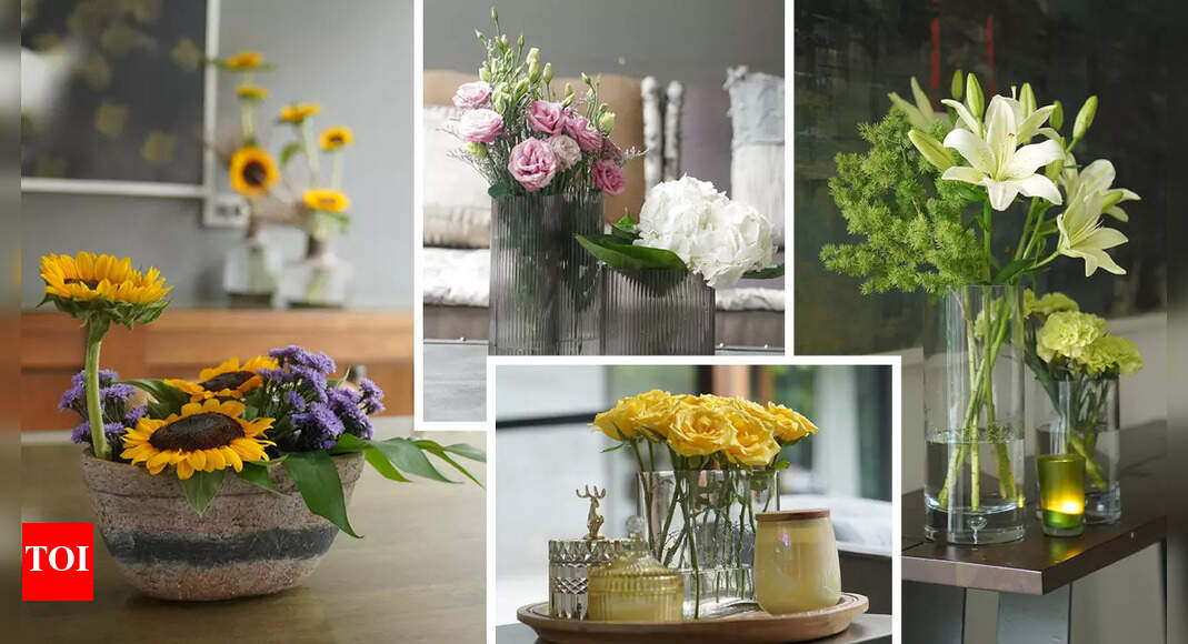 Add colours, uplift mood: Flower arrangements to beat monsoon blues ...