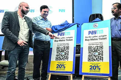Paytm: Now, Get Metro Rail Tickets On Paytm | Chennai News - Times of India
