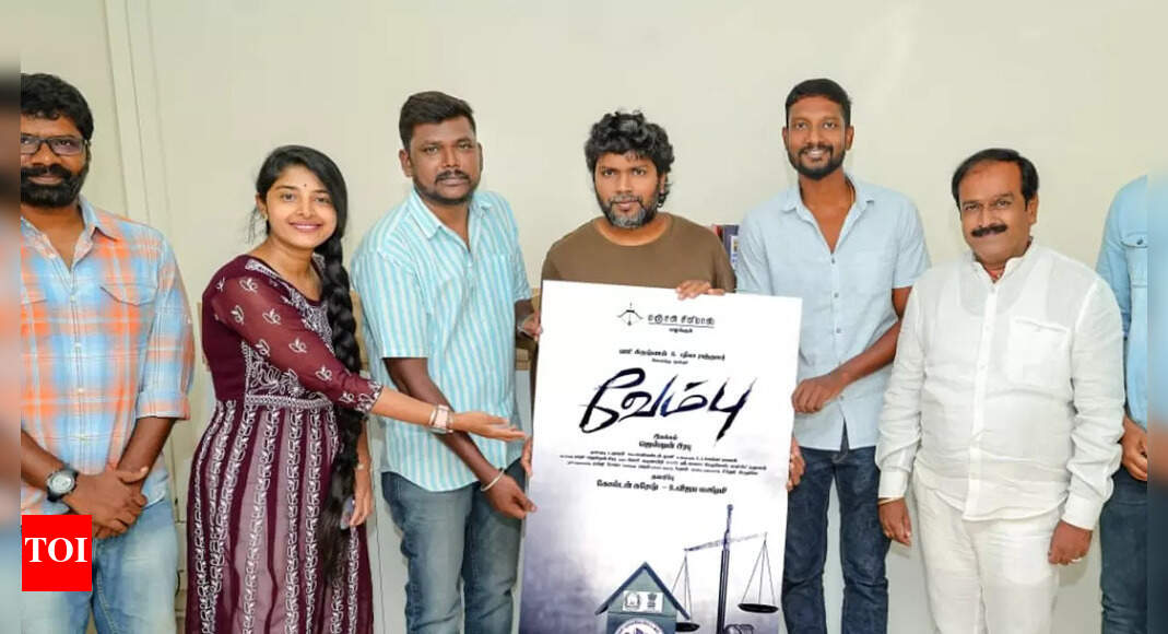 Filmmaker Pa. Ranjith unveils the title look of ‘Vembu’ | Tamil Movie ...