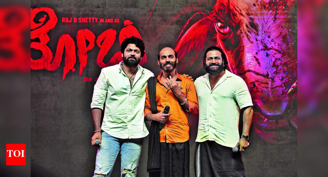 We always collaborate, never compete: Raj B Shetty, Rakshit Shetty and Rishab Shetty | Kannada ...