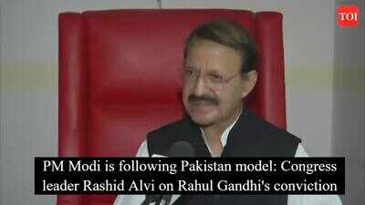 Pakistan: 'PM Modi following Pakistan model': Congress leader Rashid Alvi on BJP's attacks ...