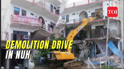 Nuh: As part of ‘ilaaj’, Haryana govt expands bulldozer drive in riot ...