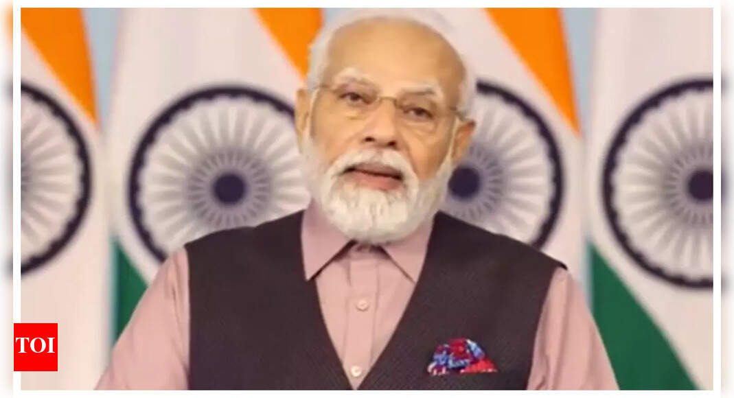 PM Modi lays foundation stone for redevelopment of 508 railway stations ...