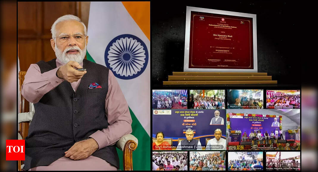 Quit India Movement: How PM Modi attacked opposition for naming bloc INDIA | India News - Times ...