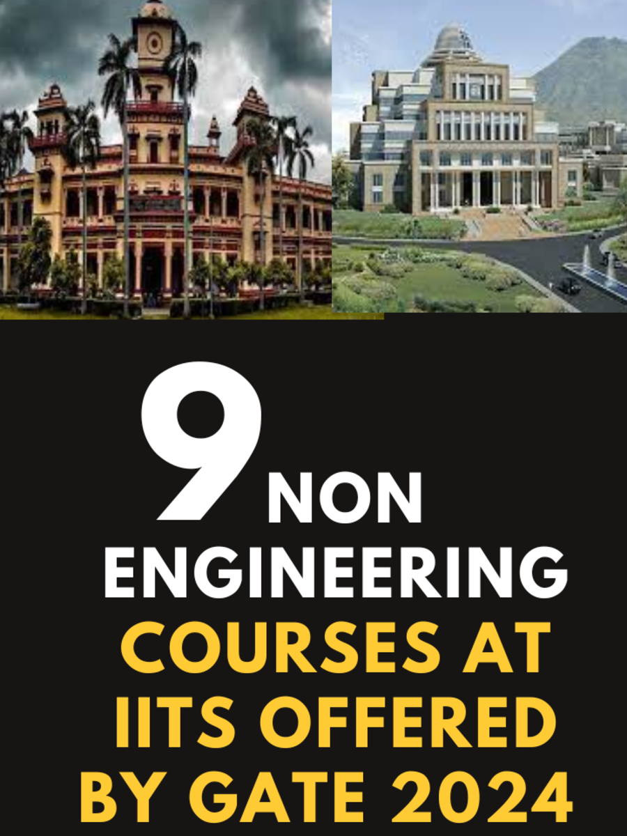 9 Non Engineering Courses at IITs offered by GATE 2024 Exam | Times Now