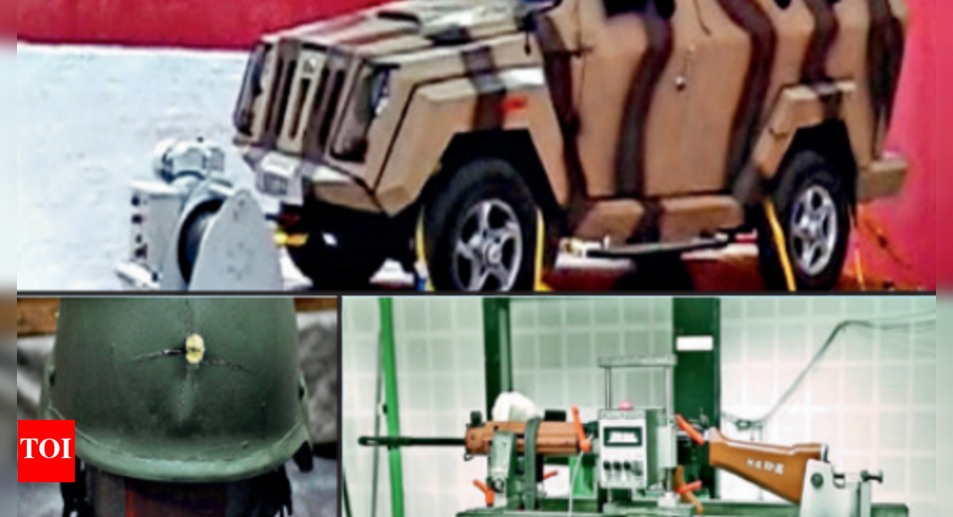 VVIP safety gets Make in India stampas NFSU tests bullet-resistant ...