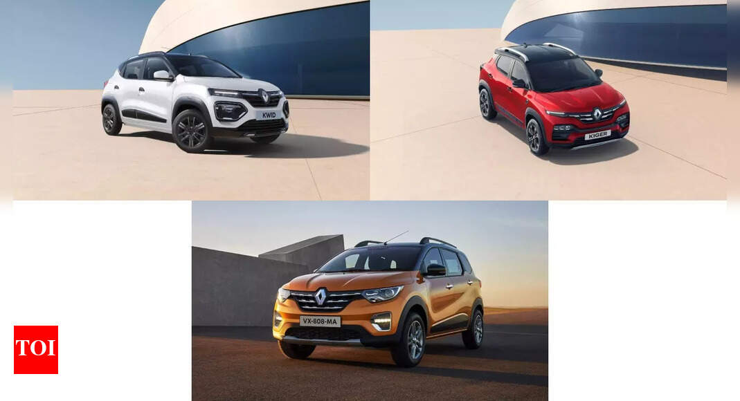 Renault Kwid, Kiger, and Triber get discounts of up to Rs 65,000 in ...