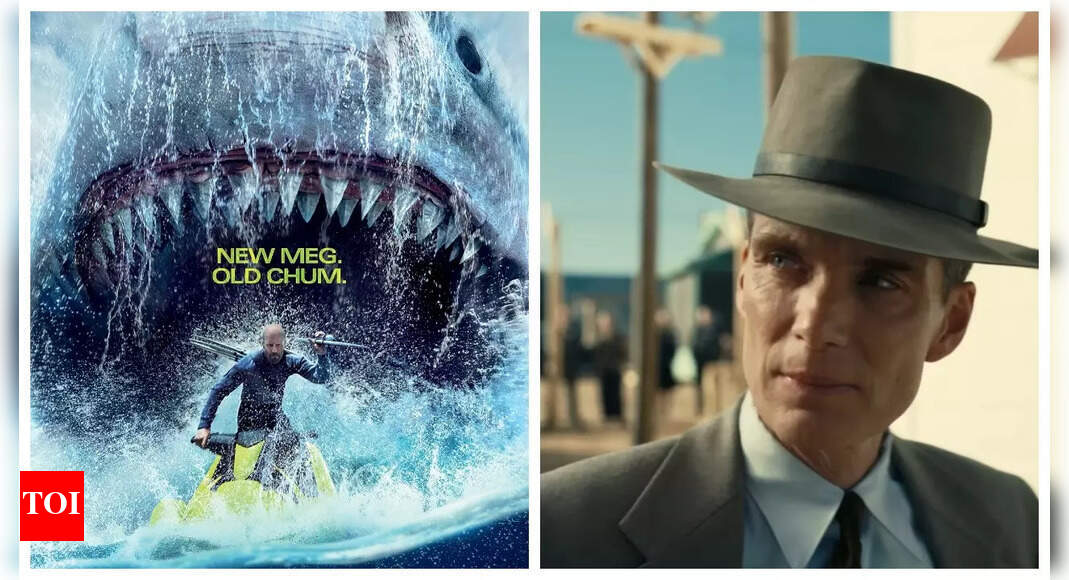 'Meg 2' takes a bite out of 'Oppenheimer'; Christopher Nolan ...