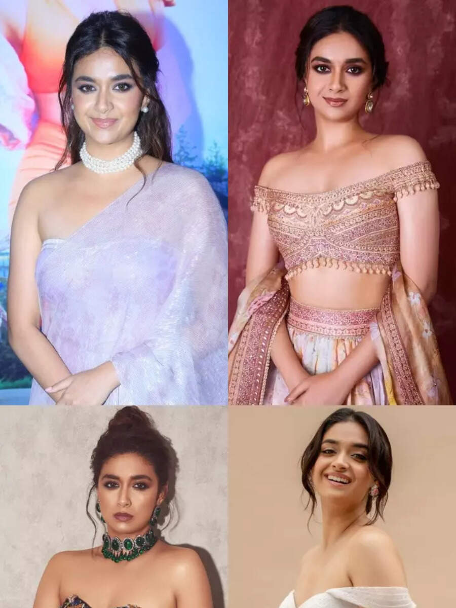 Keerthy Suresh's Off-Shoulder Magic | Times of India
