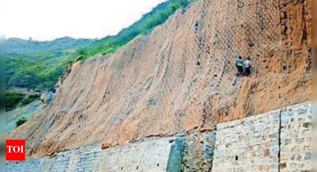 BRO starts slope stabilisation project on Gangotri NH | Dehradun News ...