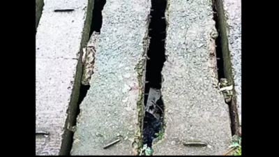Footpaths: Broken Footpaths Turn Death Traps | Guwahati News - Times of ...