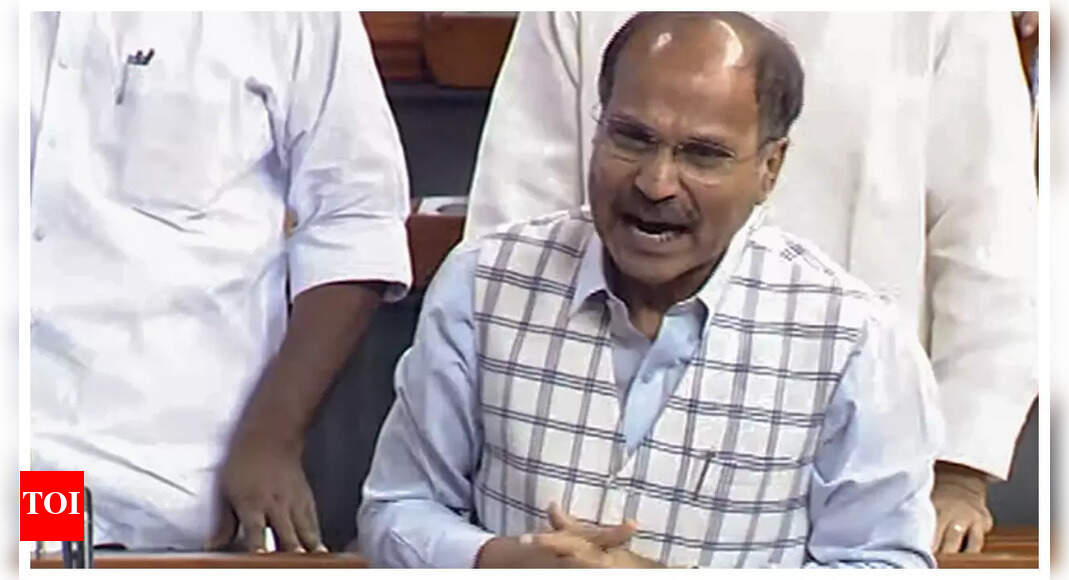 Adhir Ranjan Chowdhury: Never have expunged remarks been restored before | India News - Times of ...