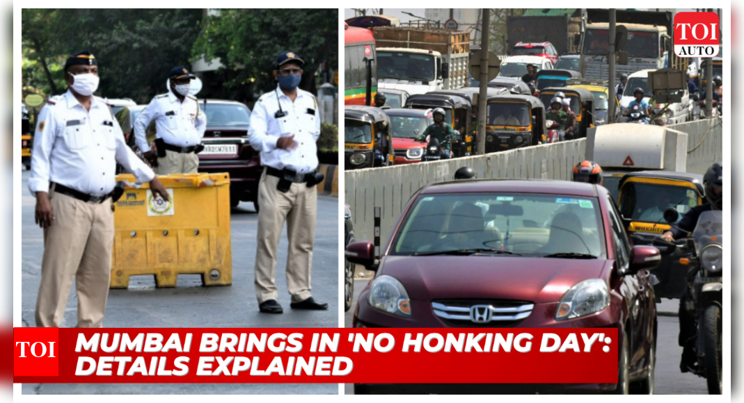 No Honking Day: Mumbai to curb noise pollution with ‘No Honking Day ...