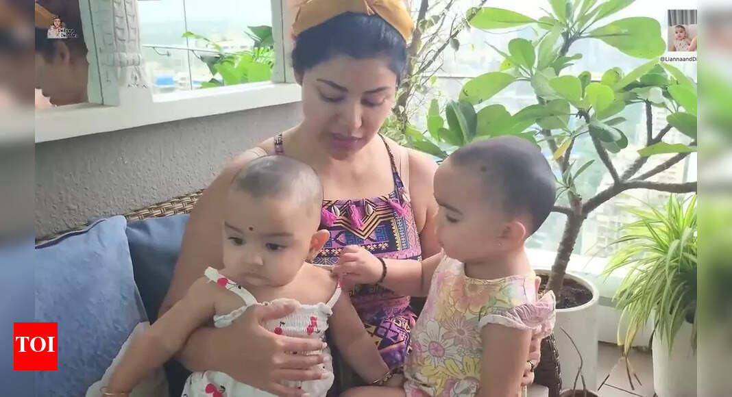 Debina Bonnerjee shares her elder daughter Lianna has become possessive ...