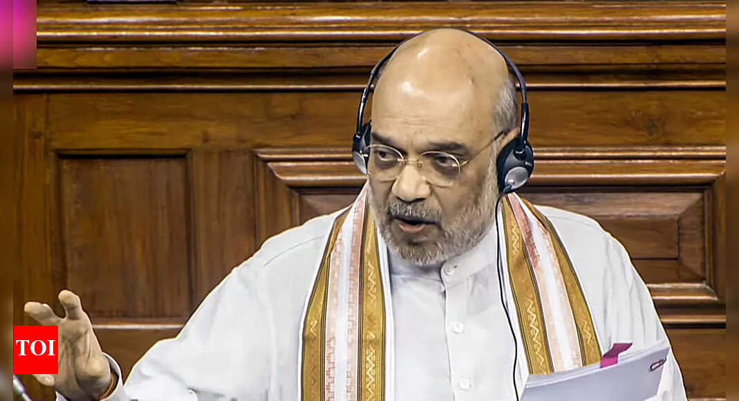Amit Shah in Lok Sabha: Union home minister says No confidence motion brought to mislead people ...