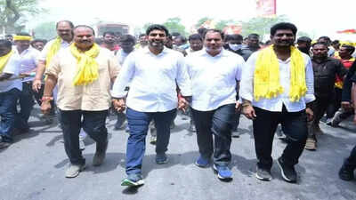 Andhra Pradesh: Kodela Sivaram meets TDP leader Nara Lokesh, decides to work independently ...