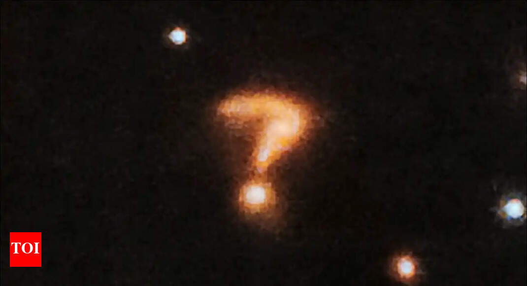 There's a question mark-shaped object in space, reveals NASA's James ...