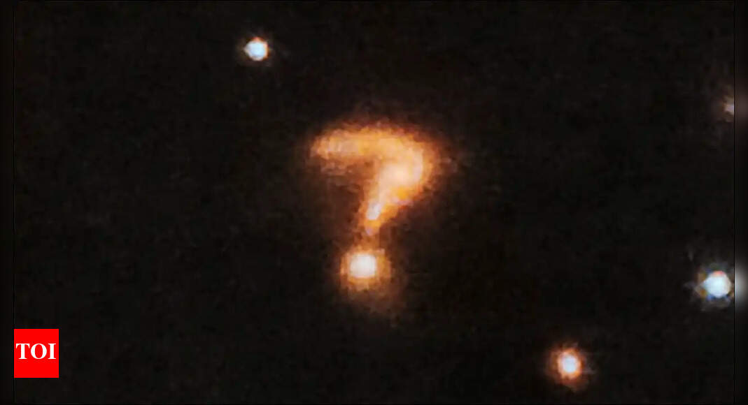 Theres A Question Mark Shaped Object In Space Reveals Nasas James