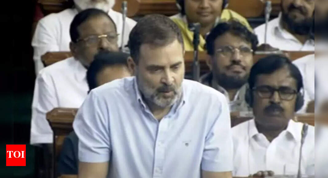 TMC terms Rahul's LS speech in Parliament as 'straight from heart ...