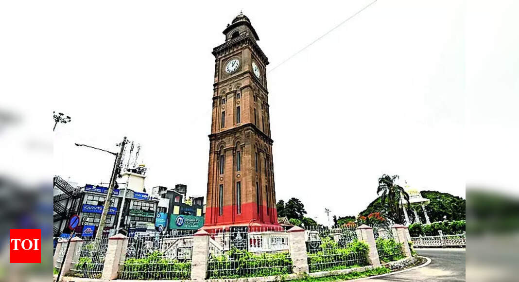 ₹43l For Restoration Of City’s Iconic Clock Tower | - Times of India