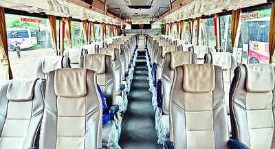 Nashik Division: Nashik Division Of Msrtc Gets 2 Electric Shivaai Buses ...
