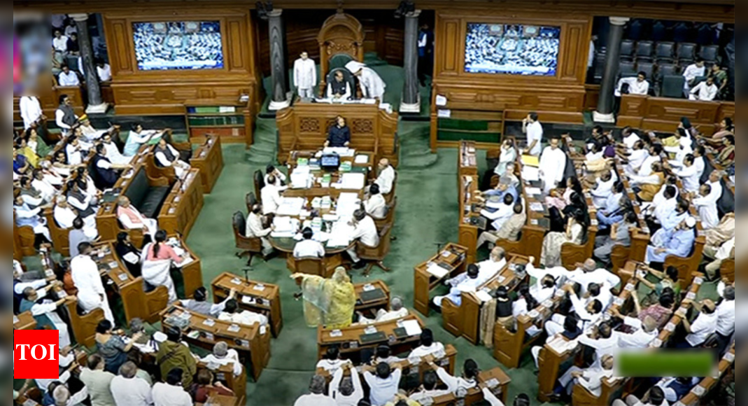 No-confidence motion against NDA government defeated in Lok Sabha | India News - Times of India