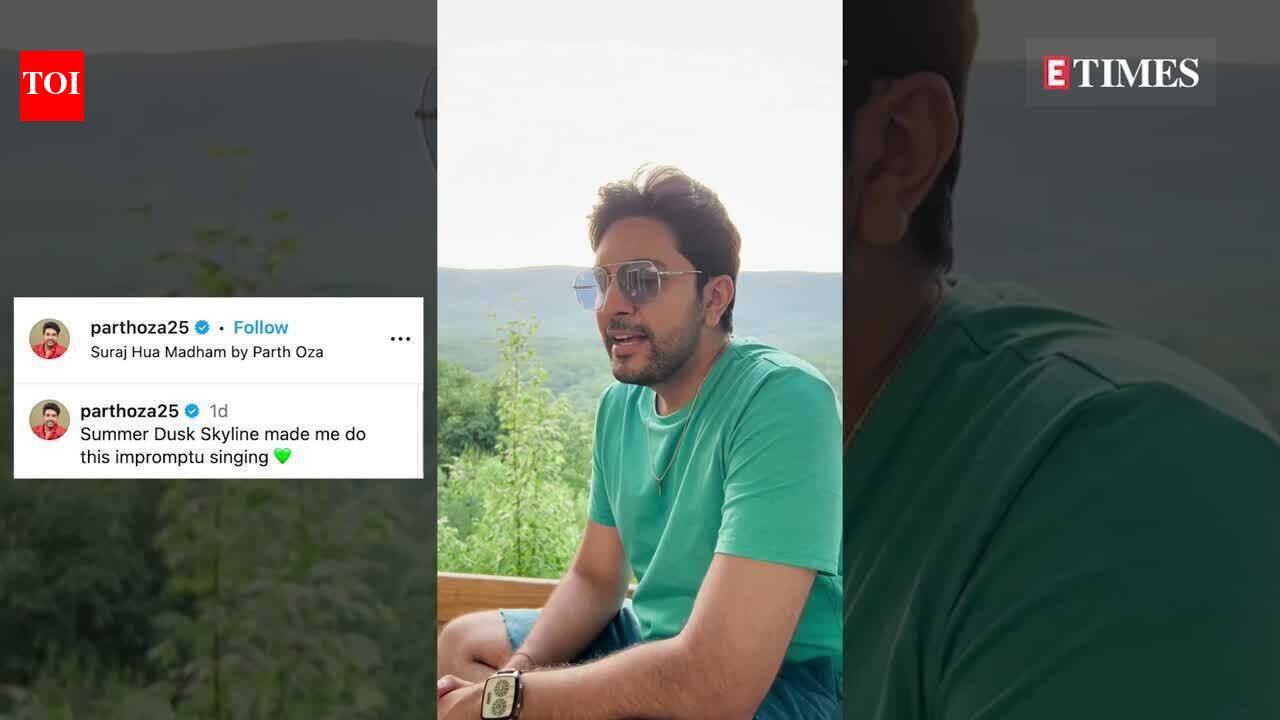 Parth Oza's melodic mood: Serenading the summer dusk with 'Suraj Hua ...