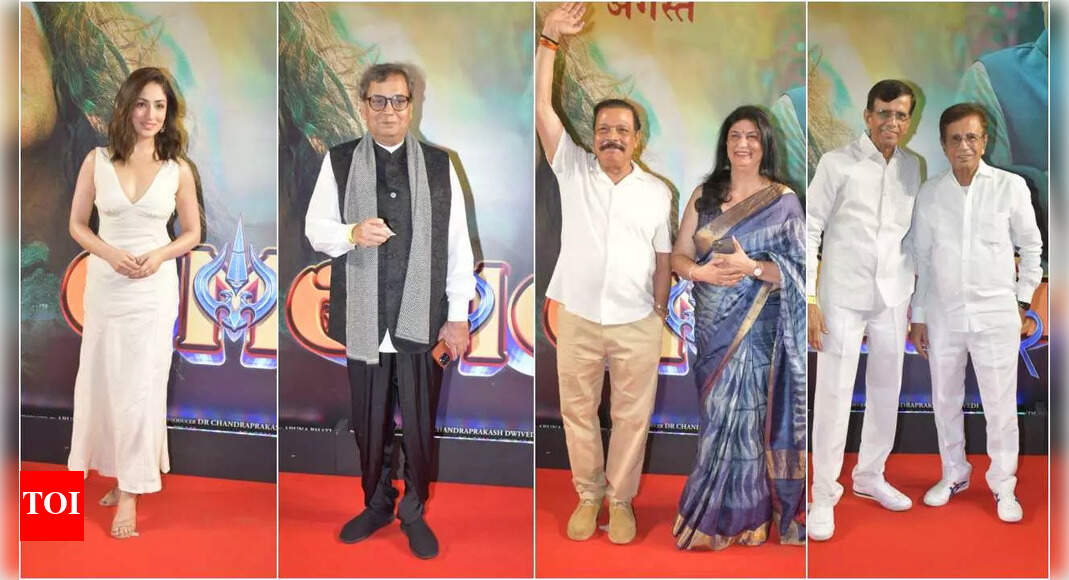 Yami Gautam, Subhash Ghai, Govind Namdev, Abbas-Mustan: Celebs attend ...