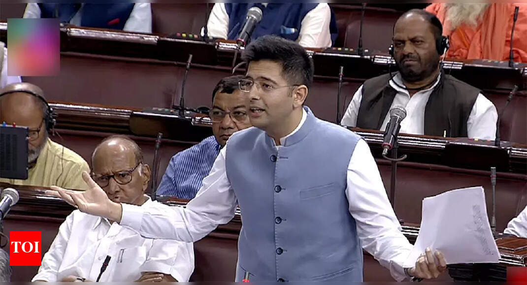 Raghav Chadha News: AAP MP Raghav Chadha suspended from Rajya Sabha for violation of rules ...