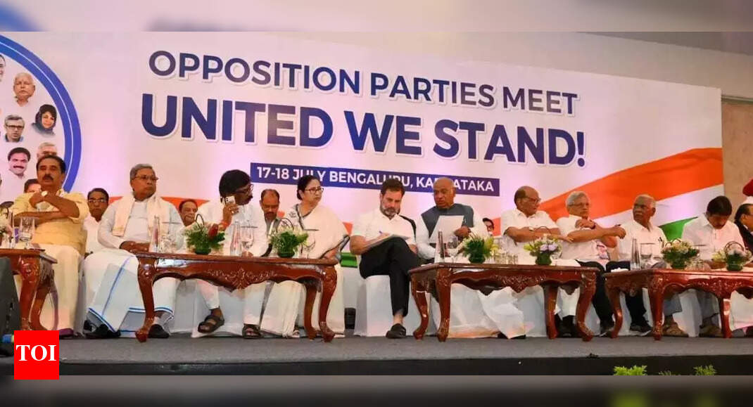 Refer to INDIA alliance without 'dots': Opposition tells spokespersons ...