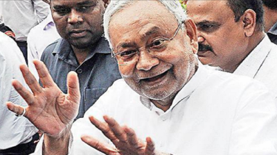 Nitish: Many NDA partners are with BJP out of fear, says Nitish | Patna News - Times of India