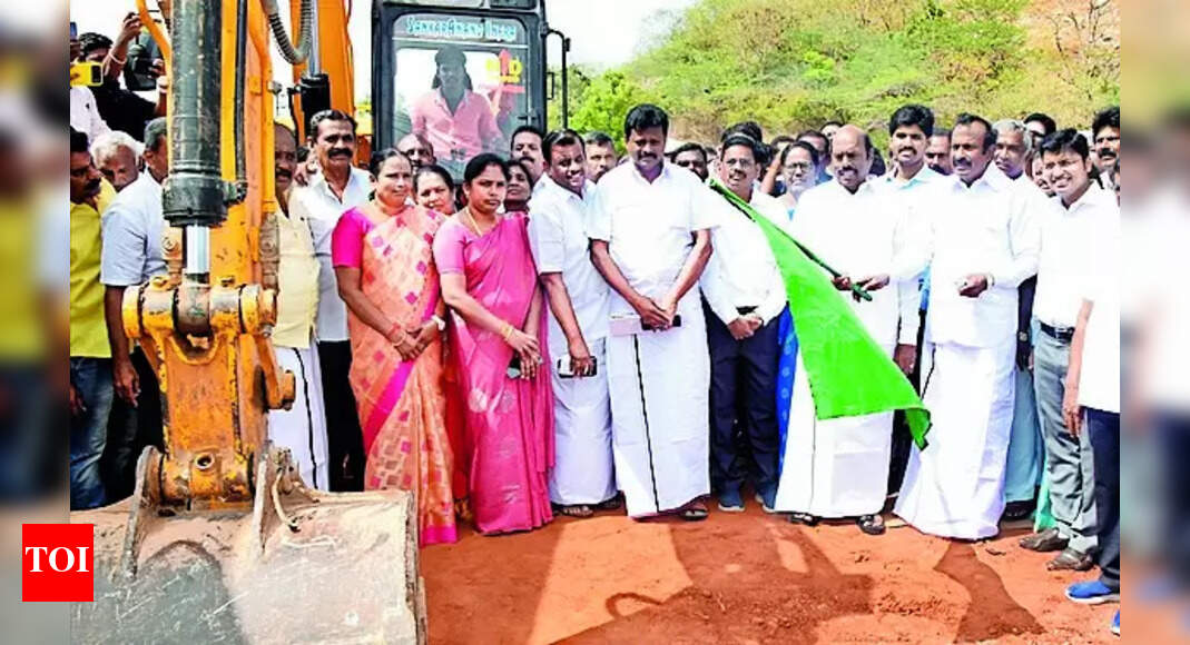 Western Ring Road: Velu Inaugurates Western Ring Road Work In Phase-1 ...