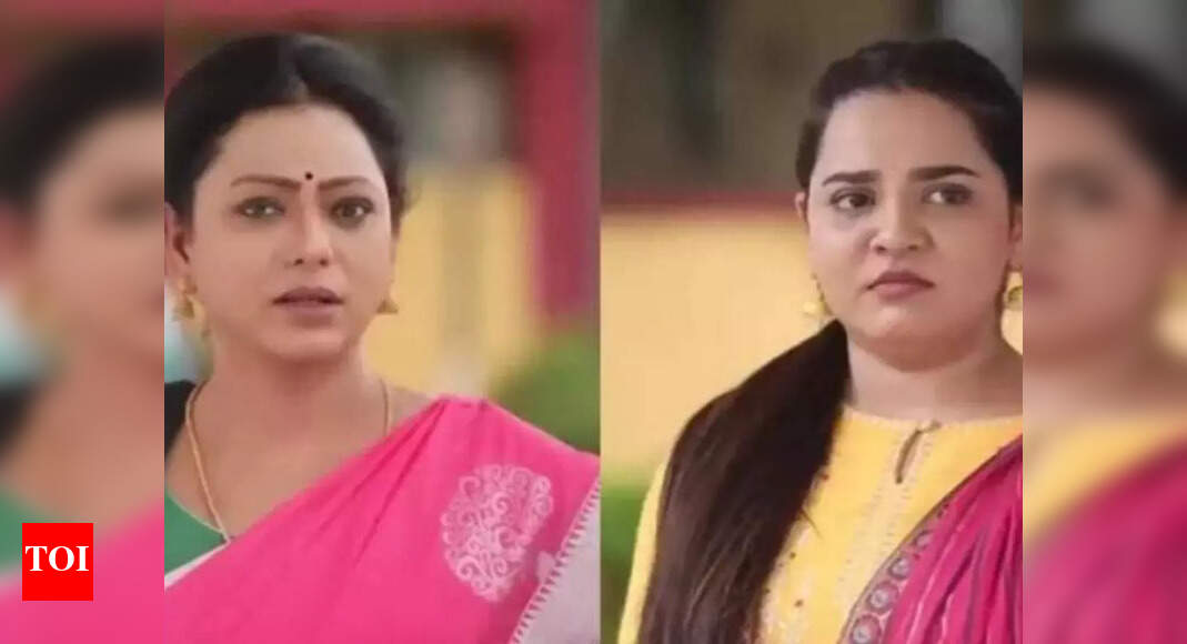 Bhagyalakshmi: Bhagya supports her son Ezhil - Times of India