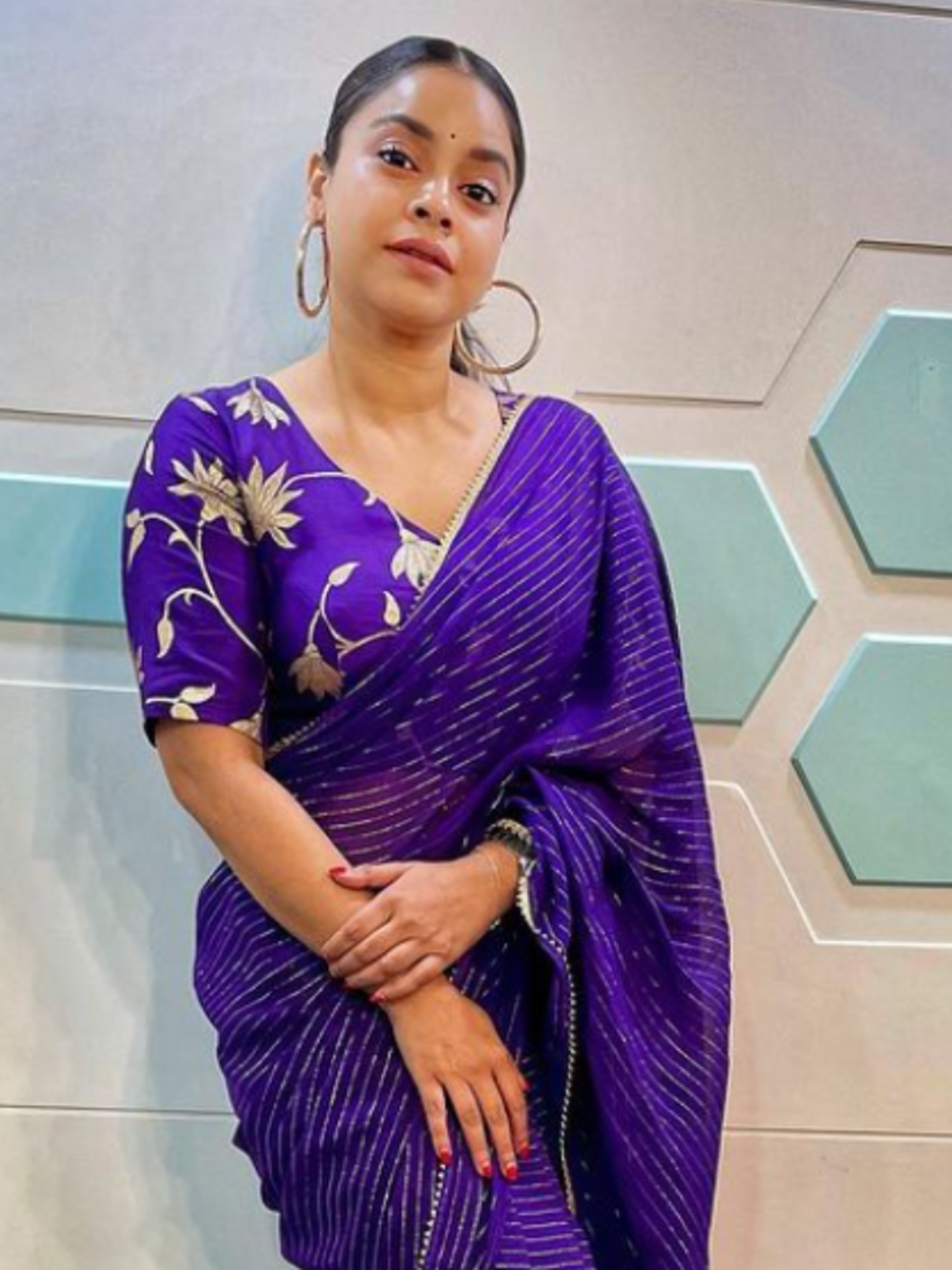 Sumona Chakravarti's 15 quirky and fashionable cotton sarees | Times of ...
