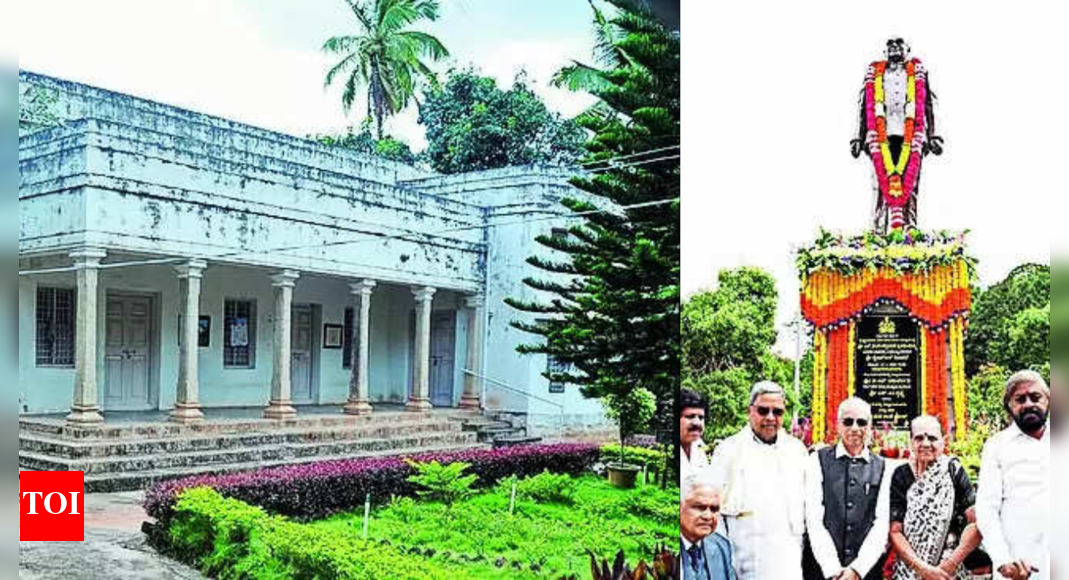 Proposal to turn Nijalingappa's house in Chitradurga into museum in ...