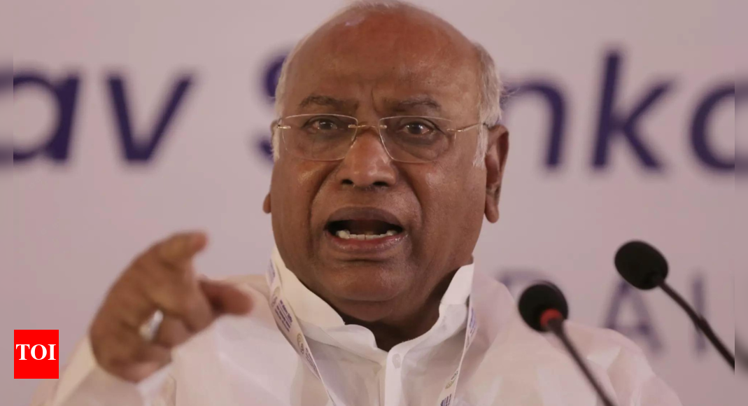 Modi: Modi govt has rendered country's health system 'sick': Kharge ...
