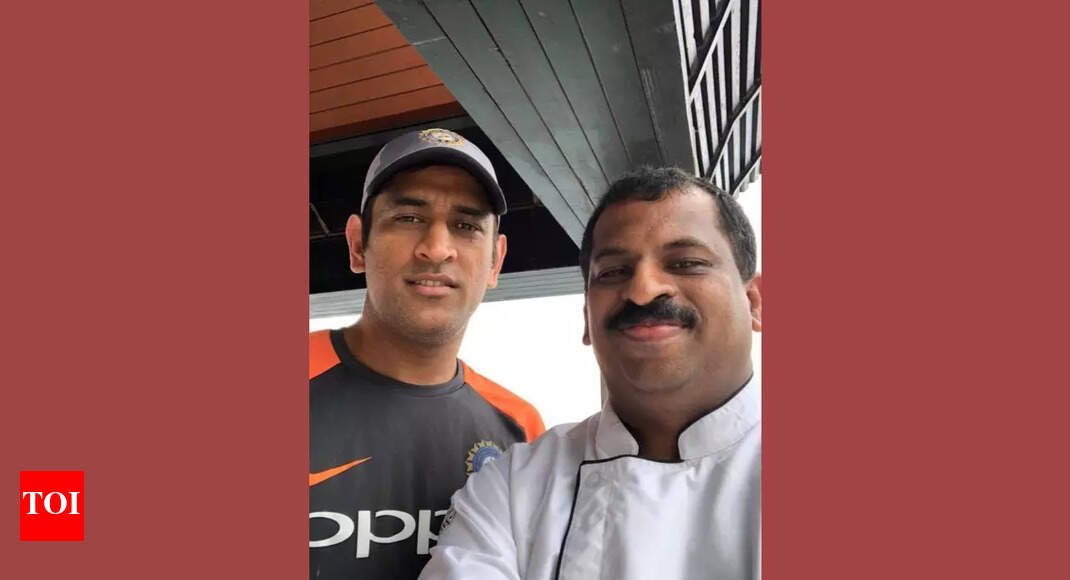 Here's why MS Dhoni once declined a 5-star hotel Chef's food - Times of ...