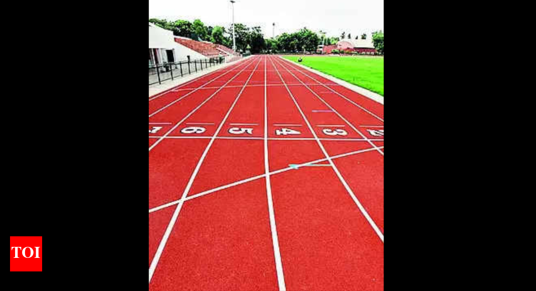 City's 1st synthetic athletic track ready | Chandigarh News - Times of ...