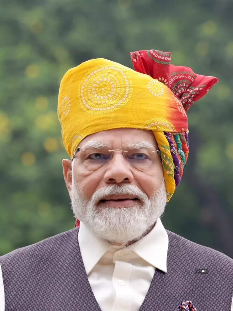 Independence Day of India: A look at PM Modi’s I-Day turbans since 2014 ...