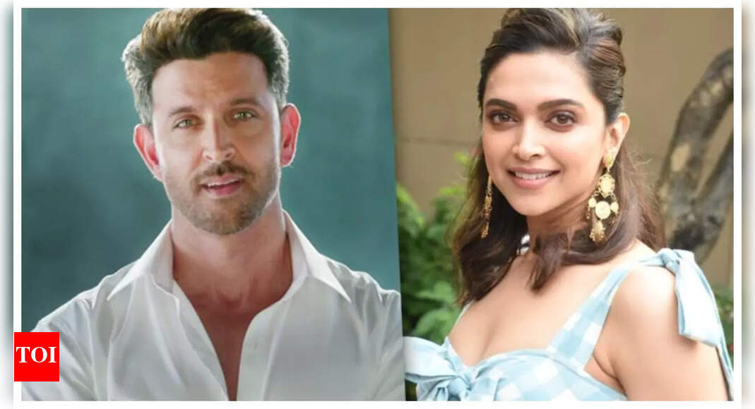 Hrithik Roshan, Deepika Padukone turn Air Force officers in 'Fighter ...