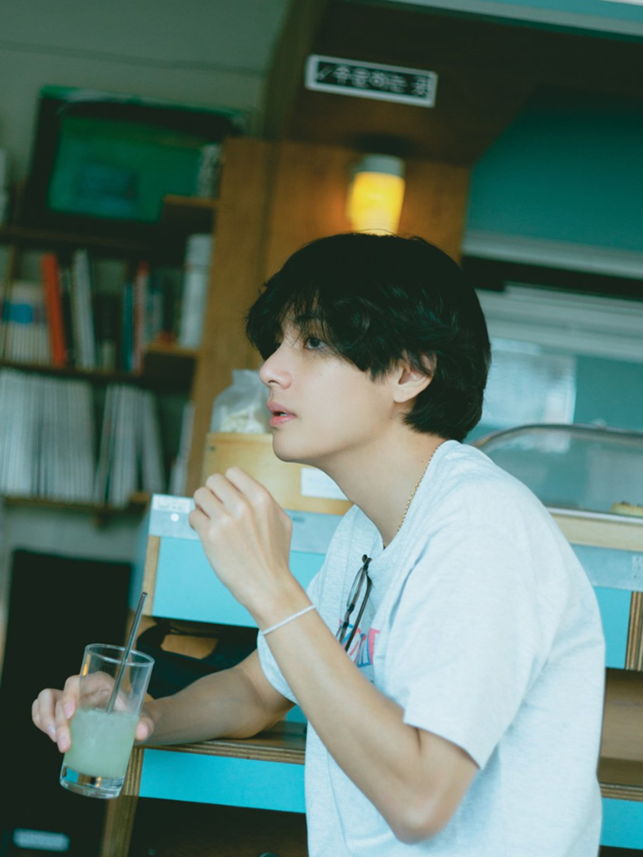 BTS’ V Serves Wholesome ‘Boyfriend Looks’ In Concept Pics For Layover ...