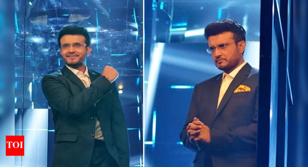 Dada is back! Sourav Ganguly shoots for Dadagiri Unlimited Season 10’s ...