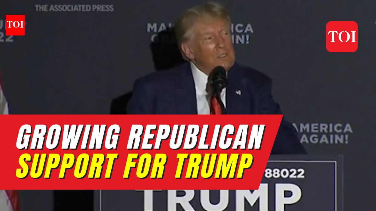 Poll finds growing Republican support for Trump amid criminal charges
