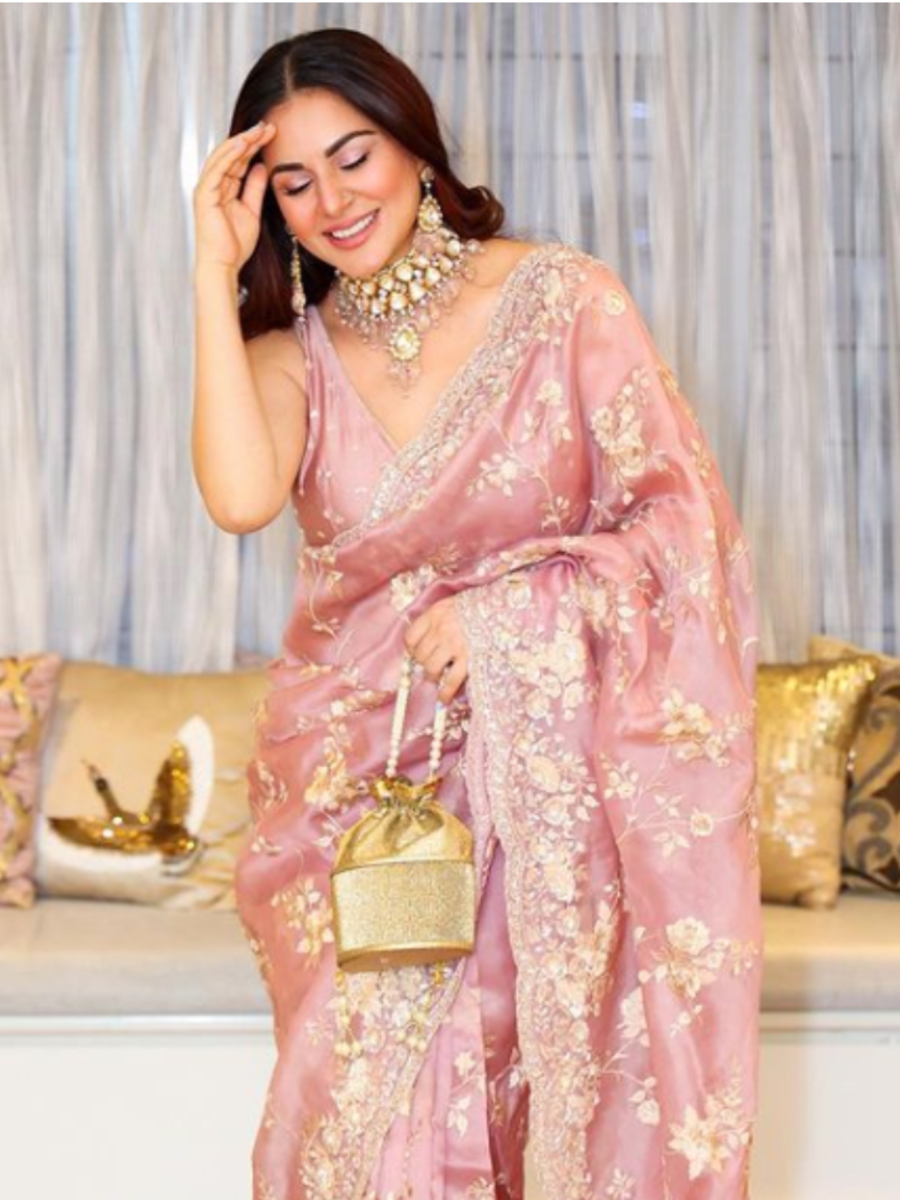 Birthday girl Sharddha Arya's top 15 sarees from her closet | Times of ...