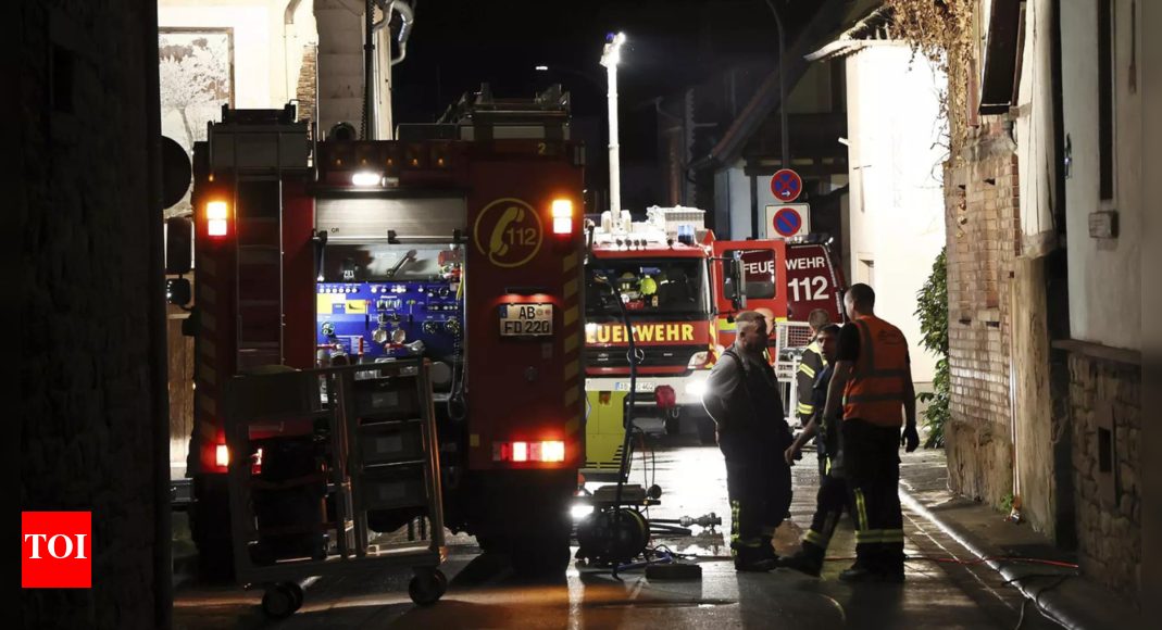 Germany Heavy Rain: Heavy rain in Germany causes flooding and leads to ...